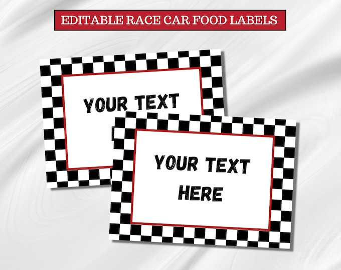 Disney Cars Food Tents Chalkboard Cars Food Labels Disney Cars ...