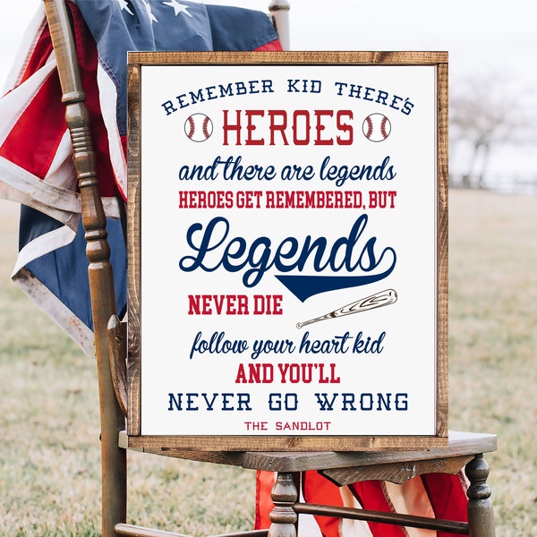 The Sandlot Decor - Etsy
