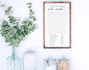 Poop Word Search - Etsy