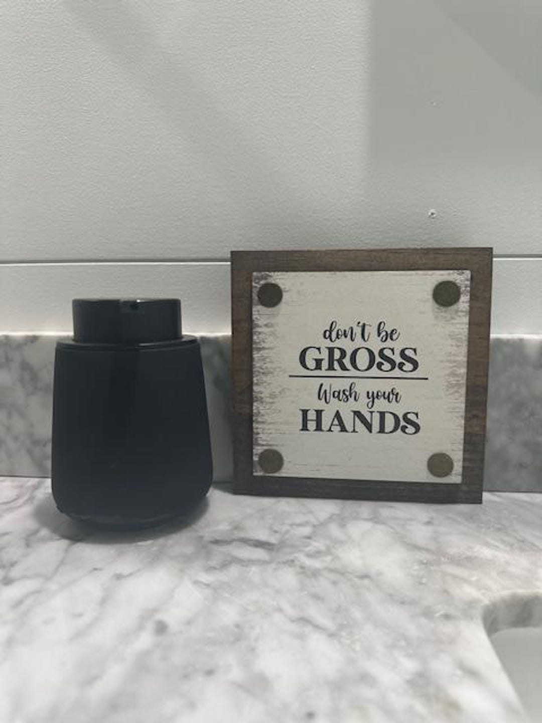 Don't Be Gross Wash Your Hands Funny Bathroom Sign - Etsy