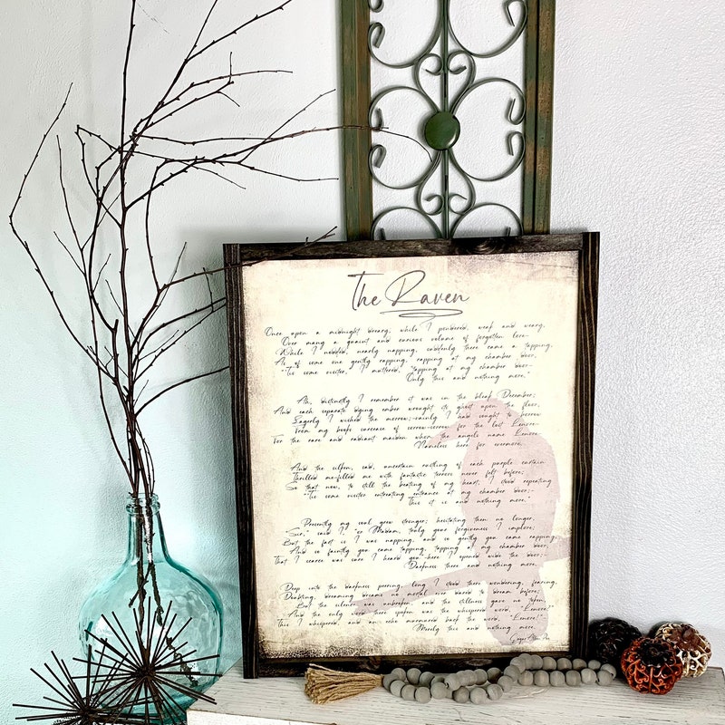 Gothic Poem - Etsy