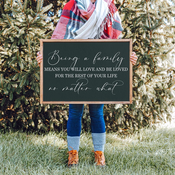 Family Sign - Etsy