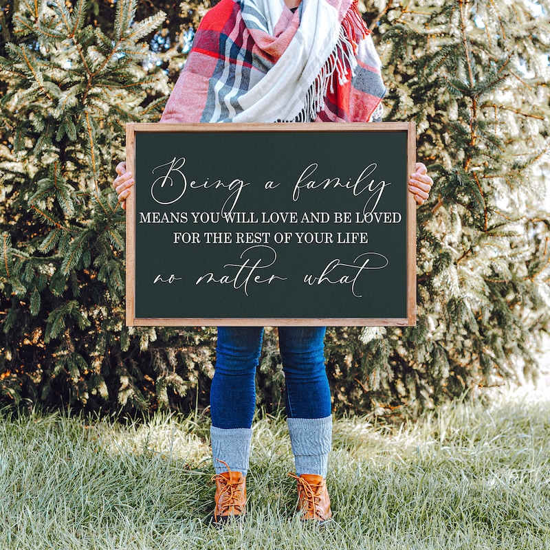 Family Love Sign - Etsy