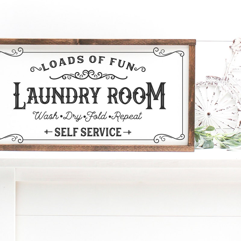 Laundry Room Signs - Etsy