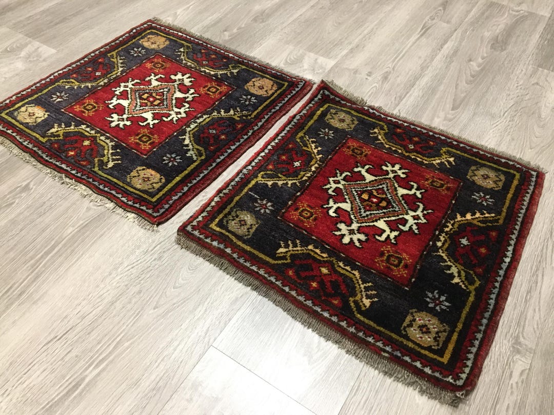 Pair of Square Rugs,pair of Turkish Rugs,small Square Rugs,square ...
