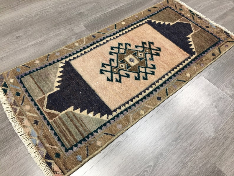 Boho Small Rug Anatolian Small Rug Vintage Small Rug Oushak - Etsy
