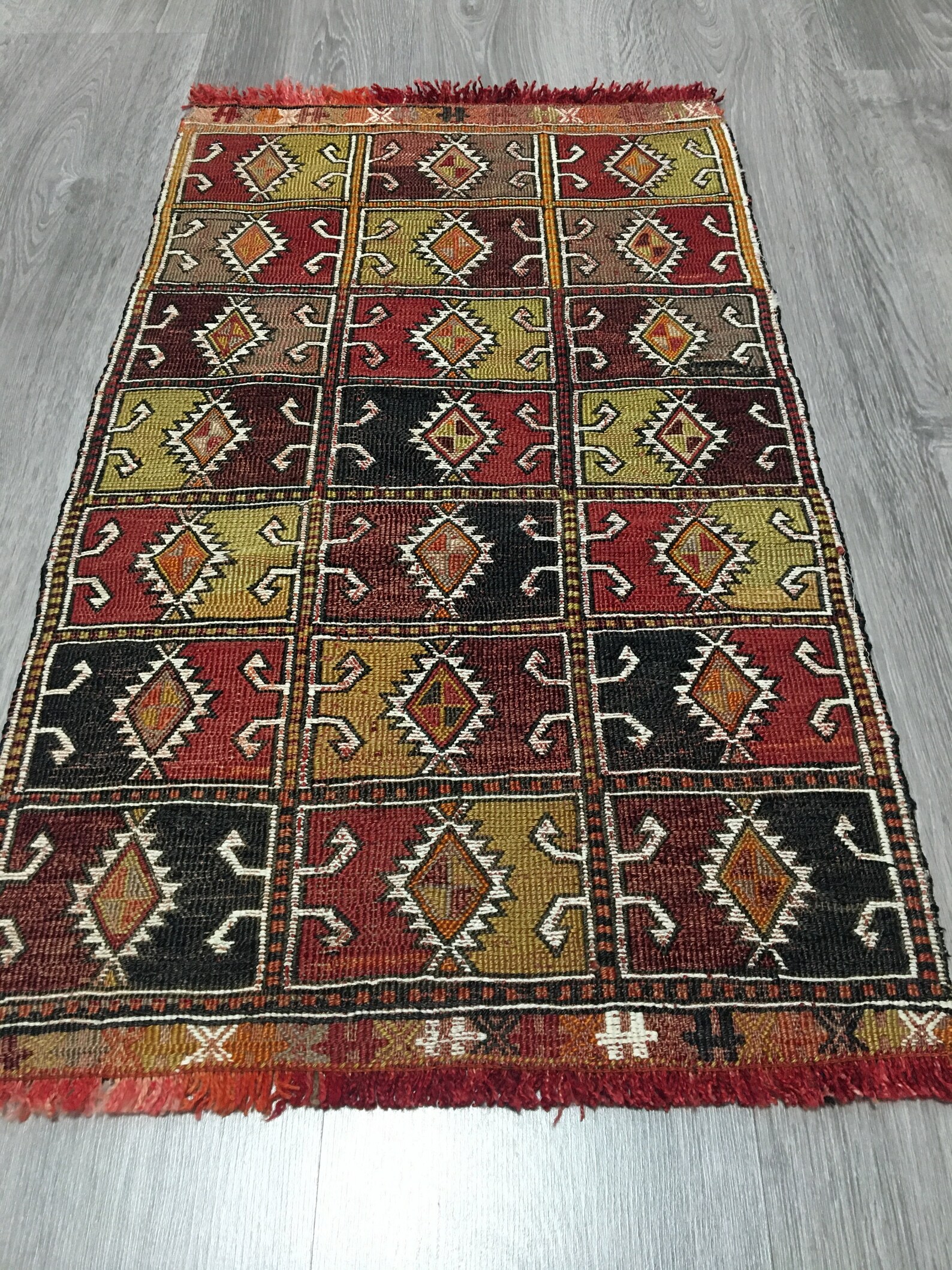 Small Size Soumak,small Soumak Rug,small Kilim Rug,vintage Soumak Rug ...