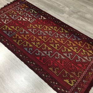 Wall Decor Rug,wall Hanging,small Turkish Rug,small Kilim,bohemian Rug ...