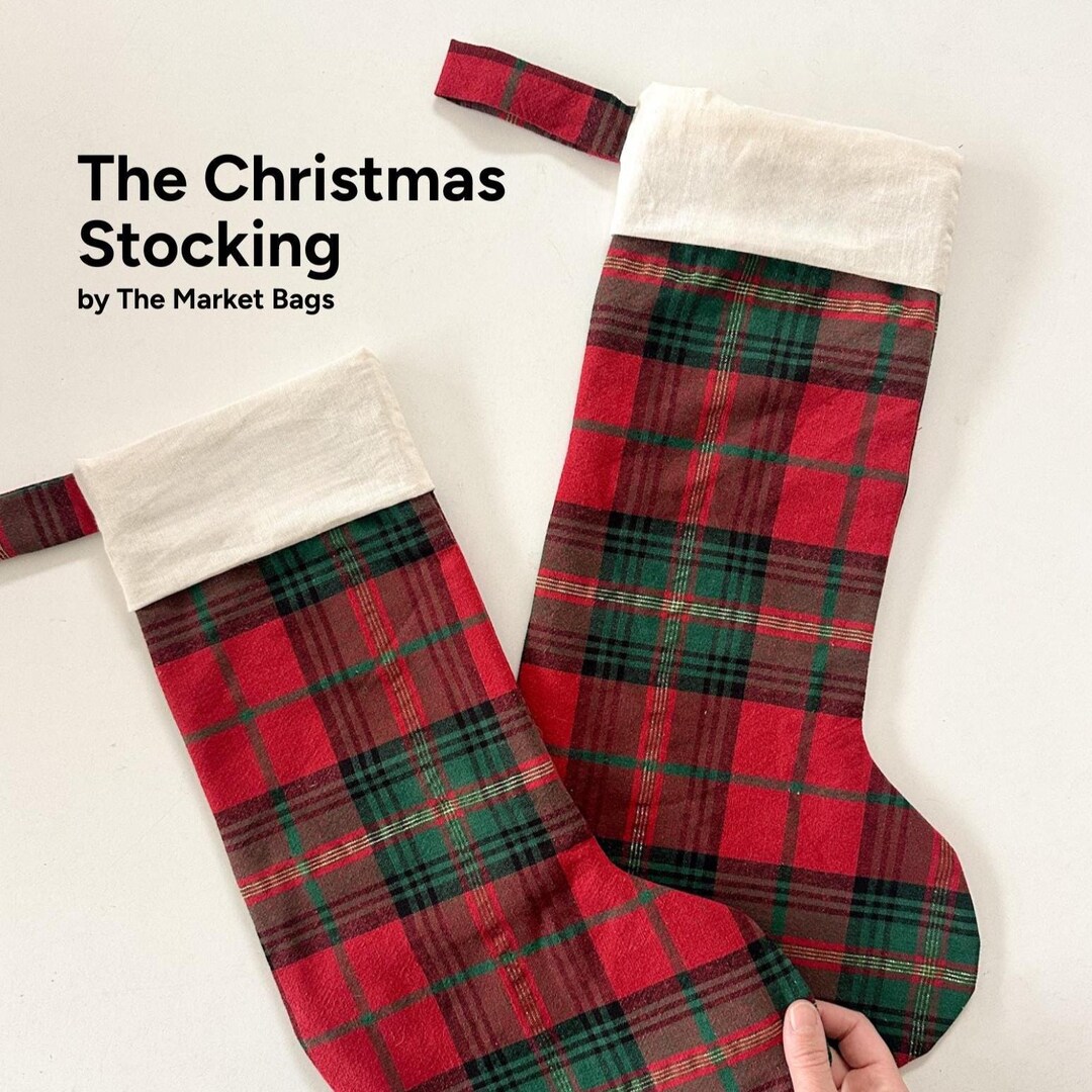 Cozy Christmas Stocking Sewing Pattern | Beginner Friendly Holiday ...