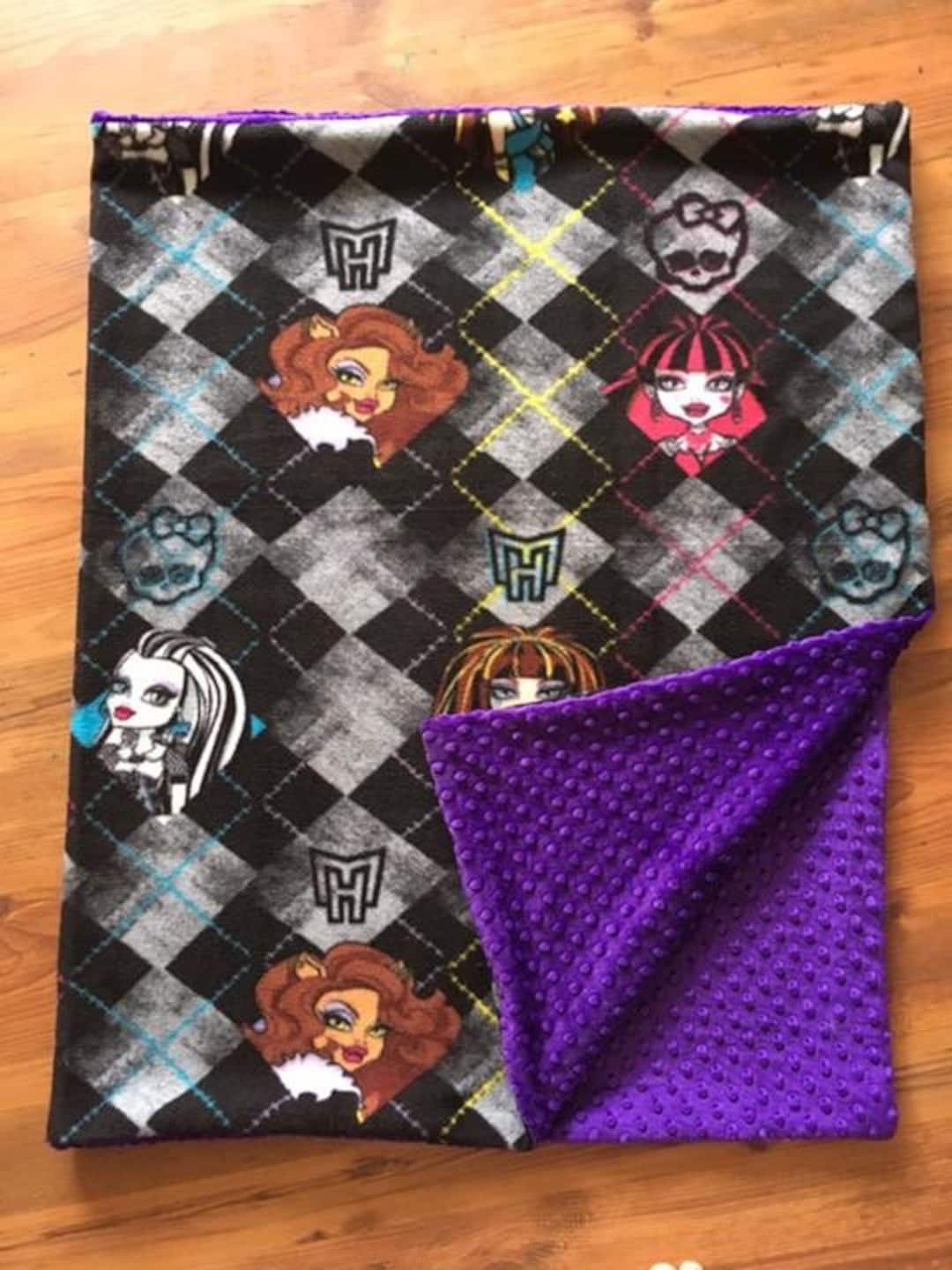 Monster High Homemade Blanket - Etsy