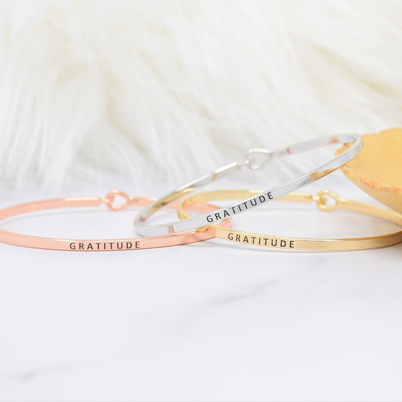Gratitude Jewelry - Etsy