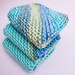 Cotton Dish Cloths, 100% Cotton Hand Knitted Wash Cloths, Home Gifts ...