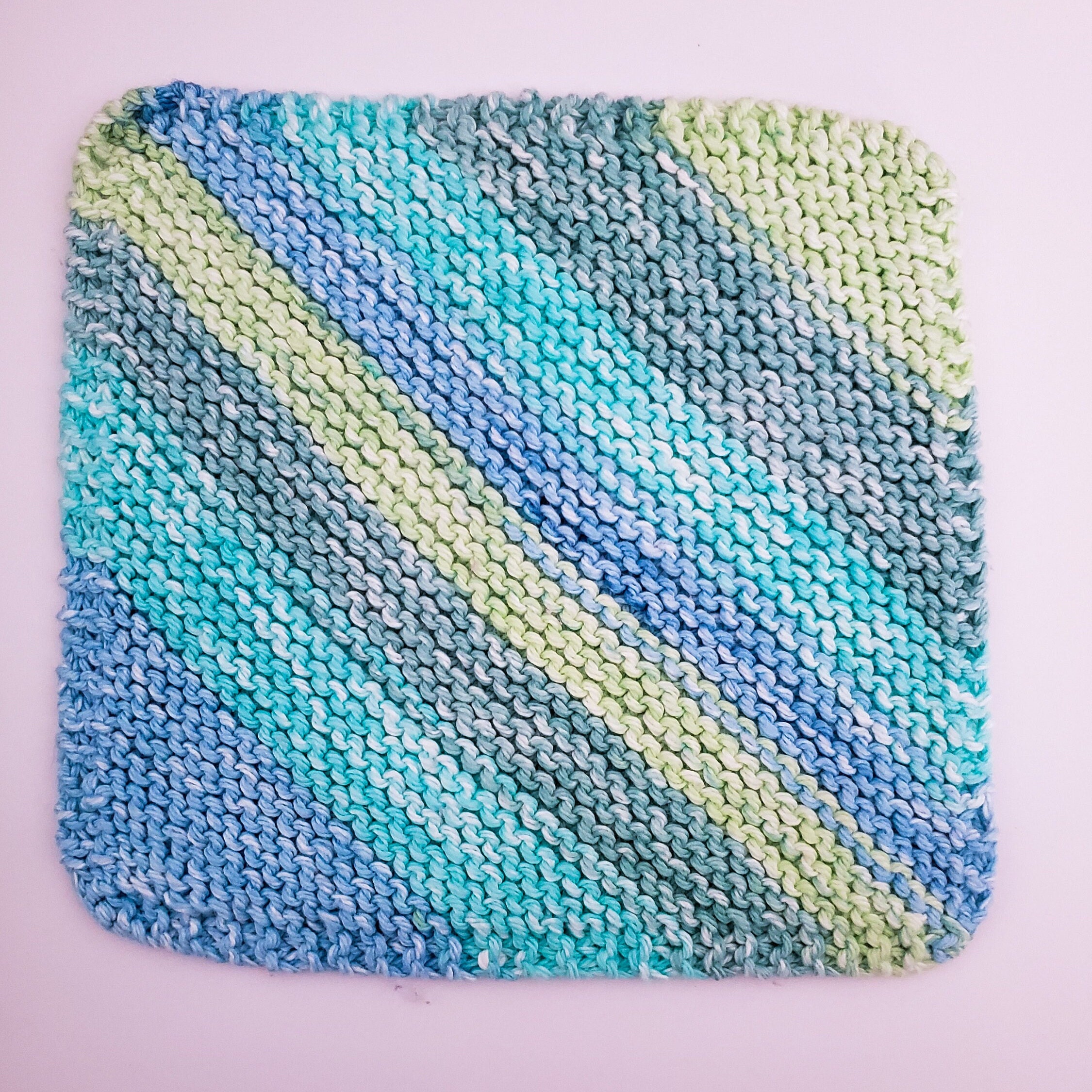Cotton Dish Cloths, 100% Cotton Hand Knitted Wash Cloths, Home Gifts ...