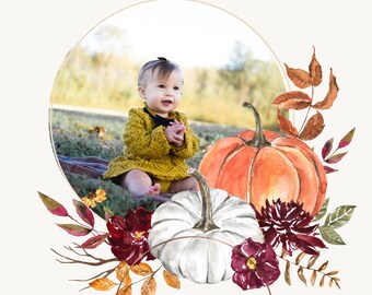 Editable Fall Birthday Invitation - Etsy