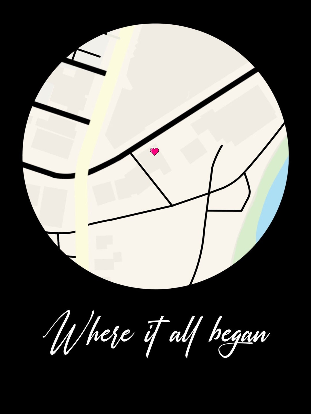 Custom Map Drawing DIGITAL DOWNLOAD - Etsy