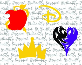 Descendants svg | Etsy