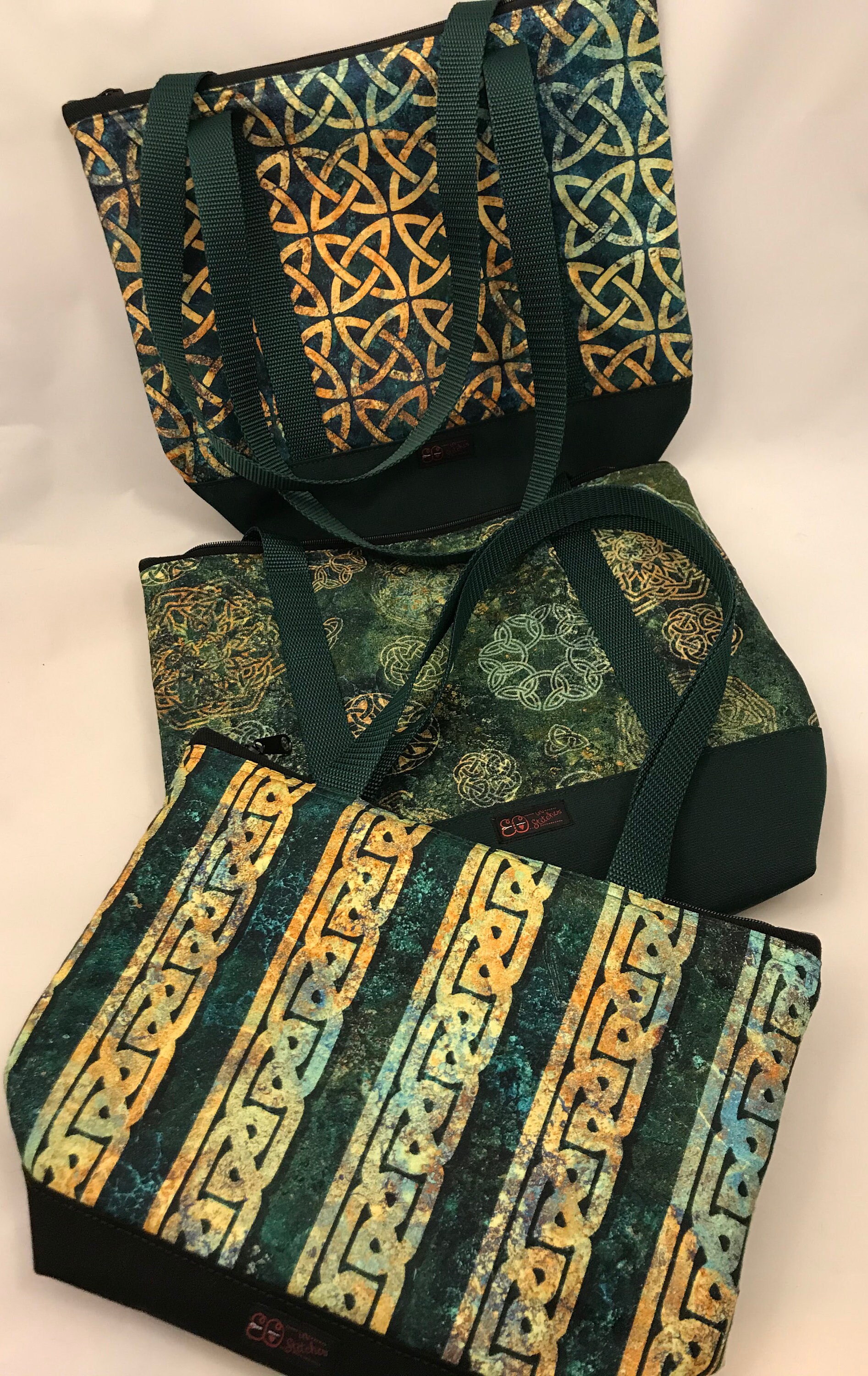 Celtic Tote Bag Womens Celtic Knots Bag Irish Handbag Made - Etsy