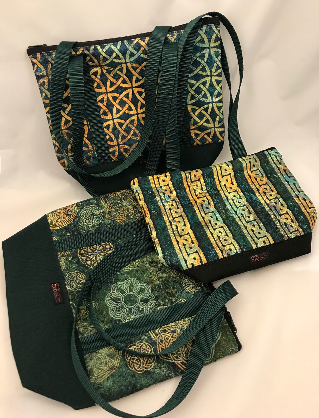 Celtic Tote Bag Womens Celtic Knots Bag Irish Handbag Made - Etsy