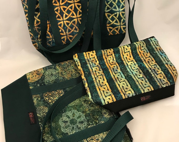 Celtic Tote Bag Womens, Celtic Knots Bag, Irish Handbag, Made in USA ...