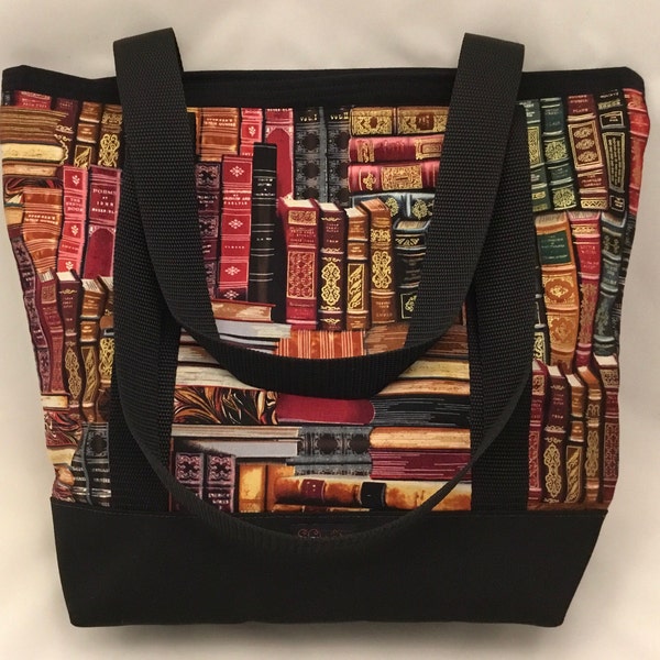 Book Tote - Etsy