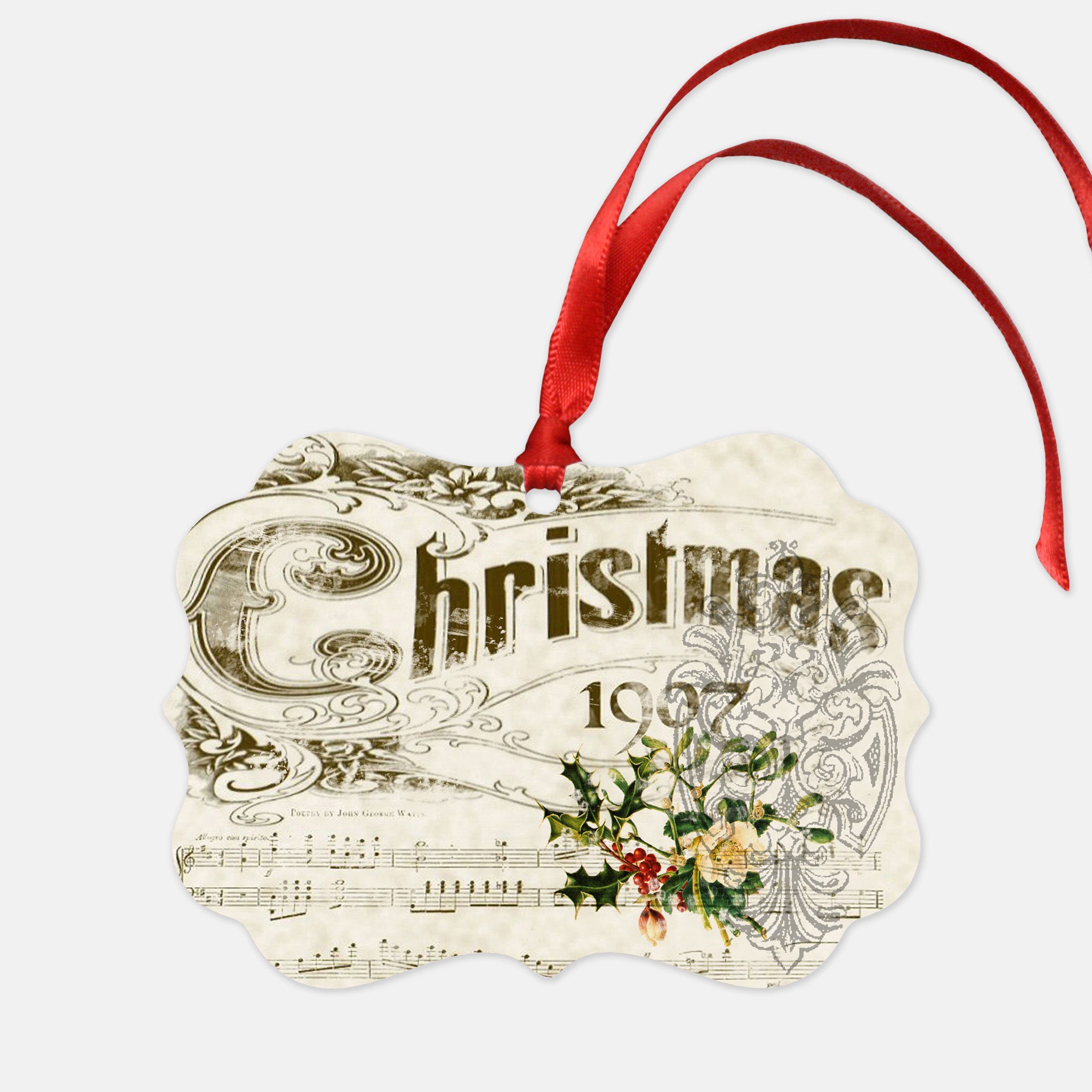 Vintage Sheet Music Christmas Ornaments Musical Ornaments - Etsy