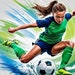 Soccer Clip Art 30 High Quality Football Characters Digital Instant ...