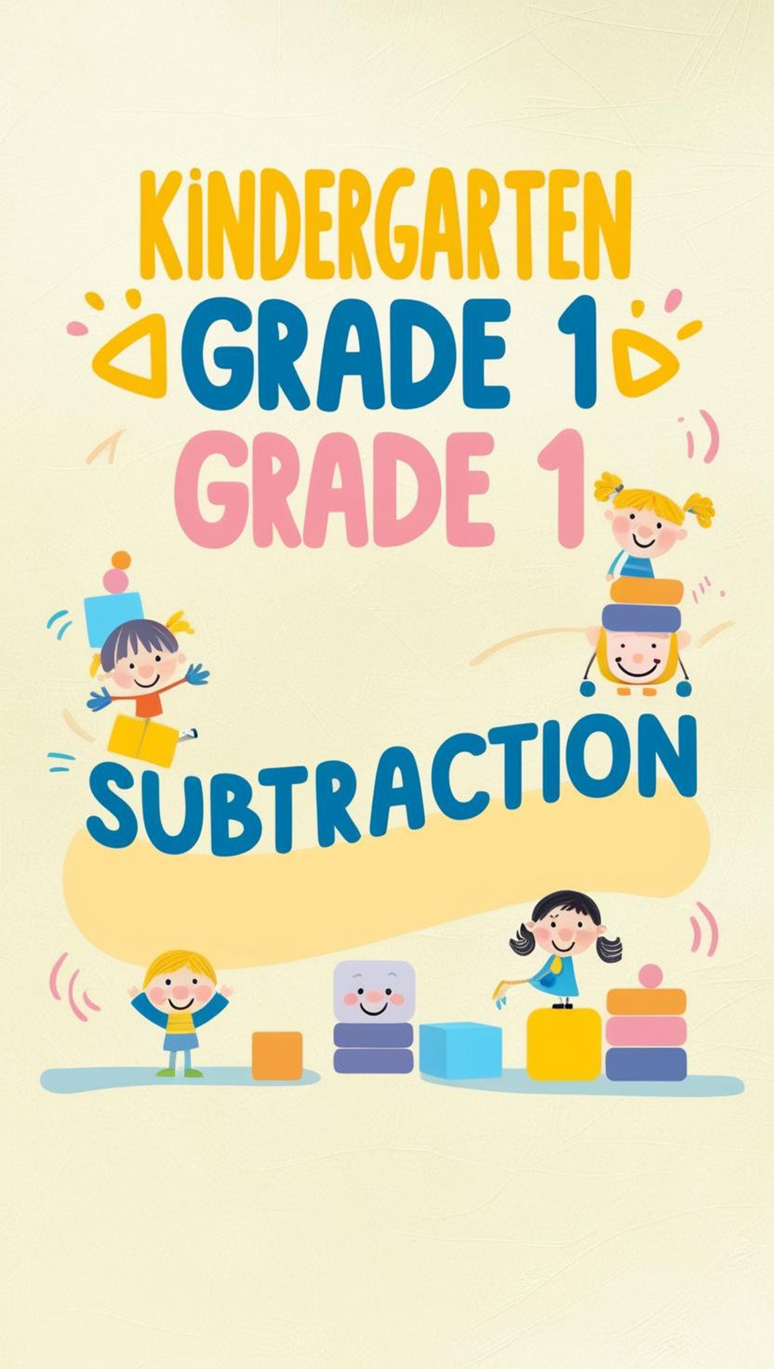 Kindergarten Math Worksheets Subtraction 150 Questions & Answer Key ...