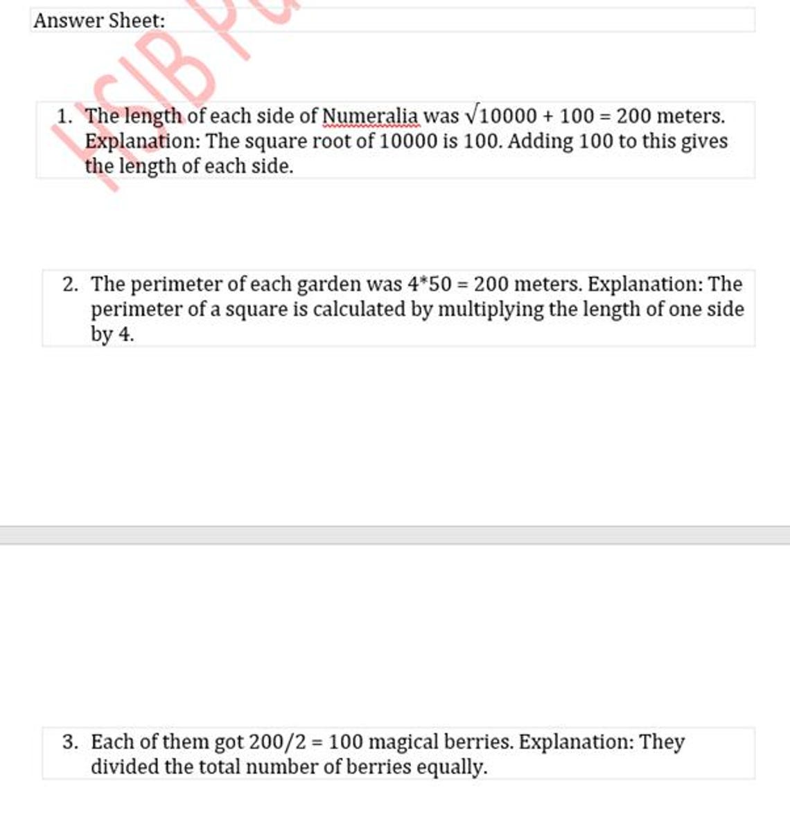Maths Worksheets Story Maths Book 1: Maths Questions Within a Story ...