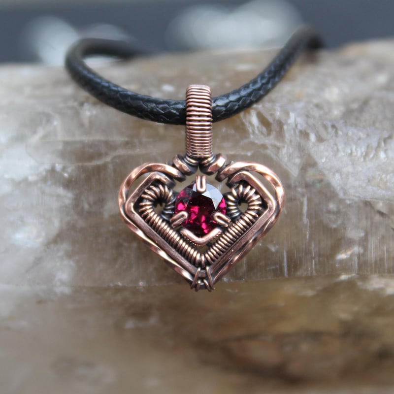 Wire Wrapped Pendant - Etsy