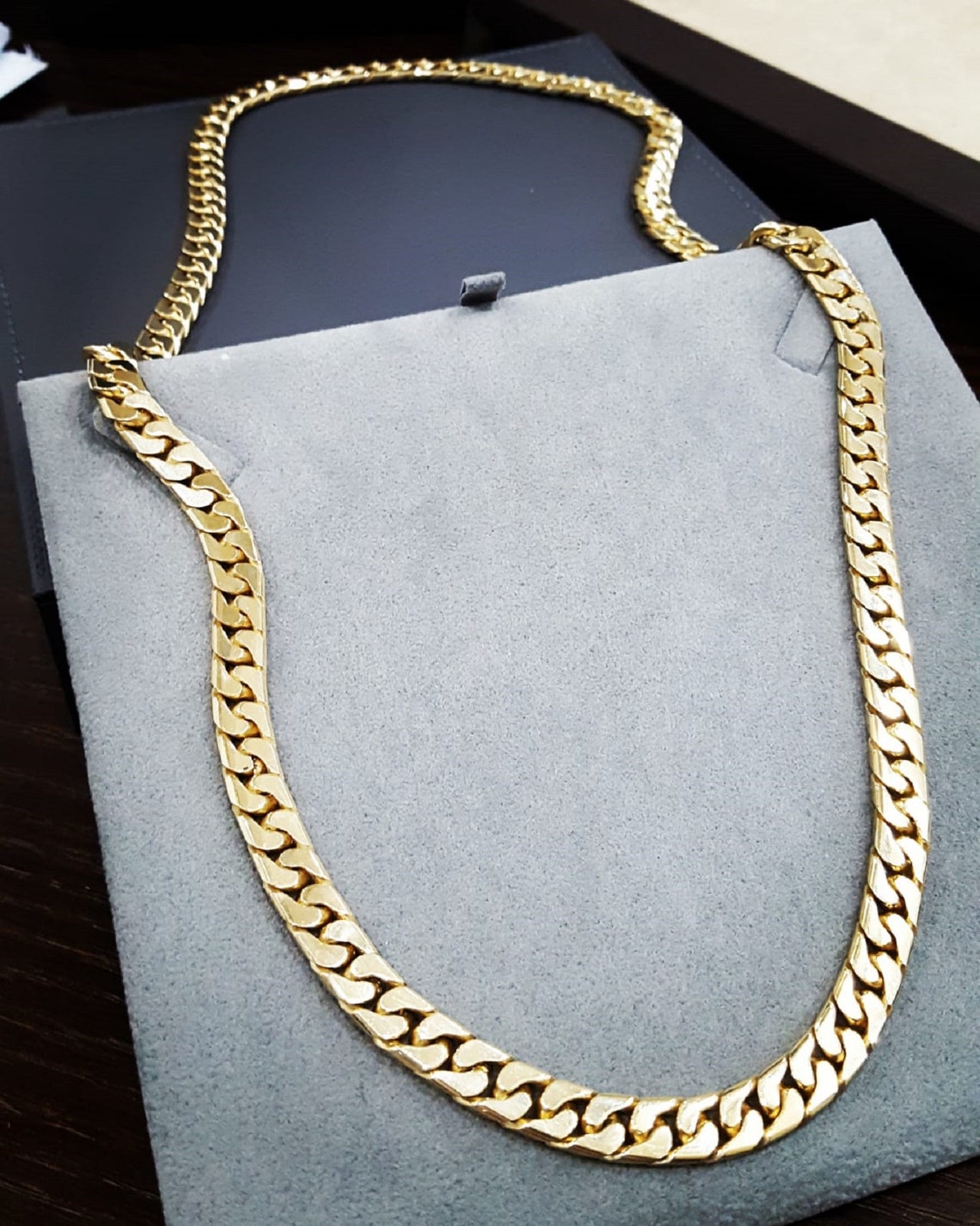 130 Gram Solid Gold Chain Handmade Free Shipping - Etsy