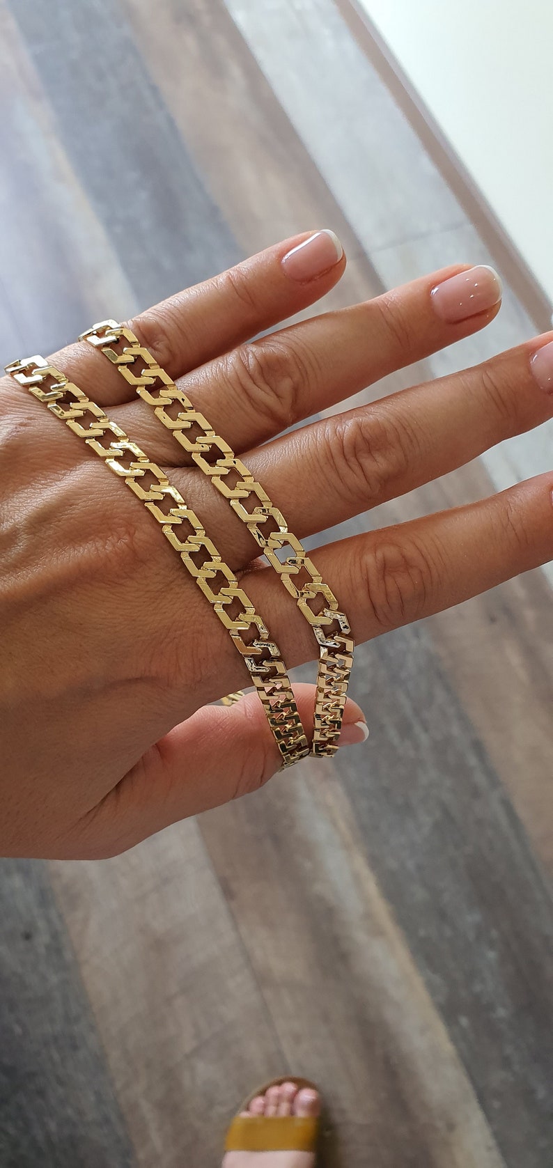 40 Gram Solid Gold Chain Handmade, Made to Order - Etsy