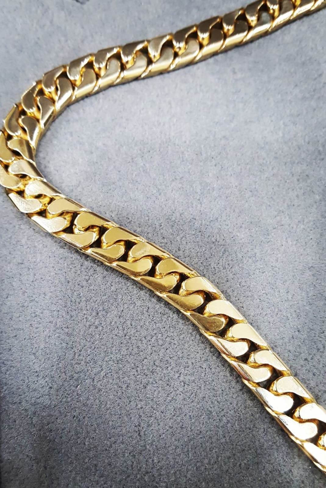130 Gram Solid Gold Chain Handmade, Free Shipping - Etsy