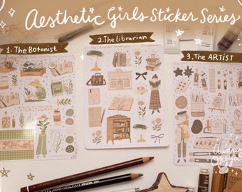 Aesthetic Sticker Sheets - Etsy