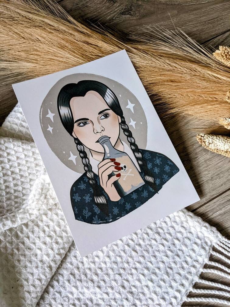 Wednesday Addams The Addams Family Values Movie Poster