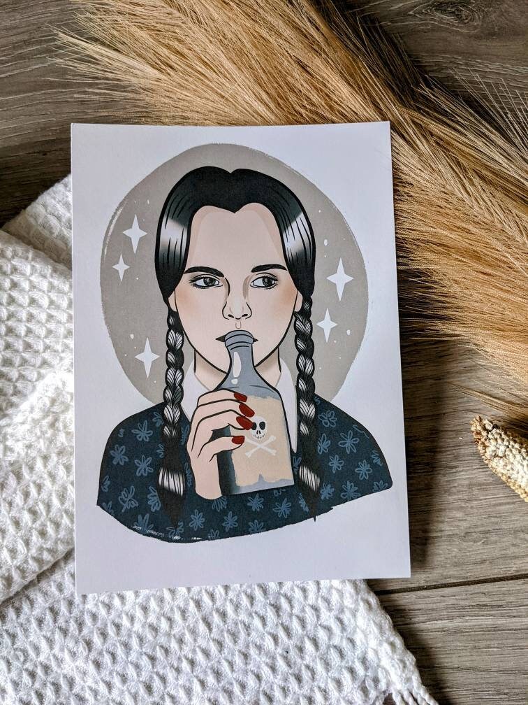 Wednesday Addams The Addams Family Values Movie Poster