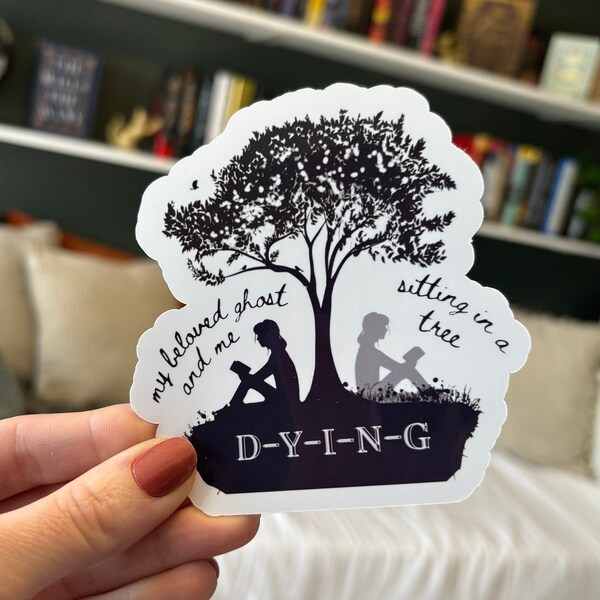 My Beloved Ghost and Me Sticker - Etsy