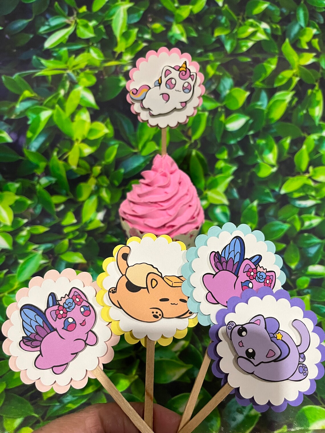 Aphmau Meemeows Cupcake Toppers & Wraps - Etsy