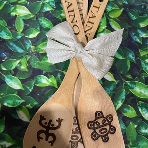 Taino, Puertorican Taino Symbols, Bamboo Utensils. - Etsy