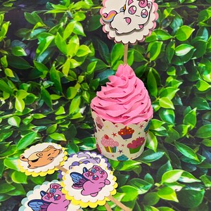 Aphmau Meemeows Cupcake Toppers & Wraps - Etsy