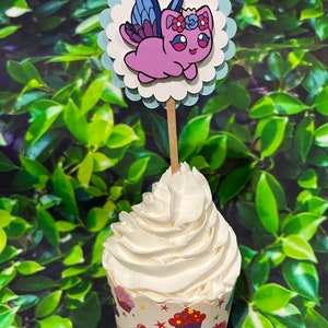Aphmau Meemeows Cupcake Toppers & Wraps - Etsy