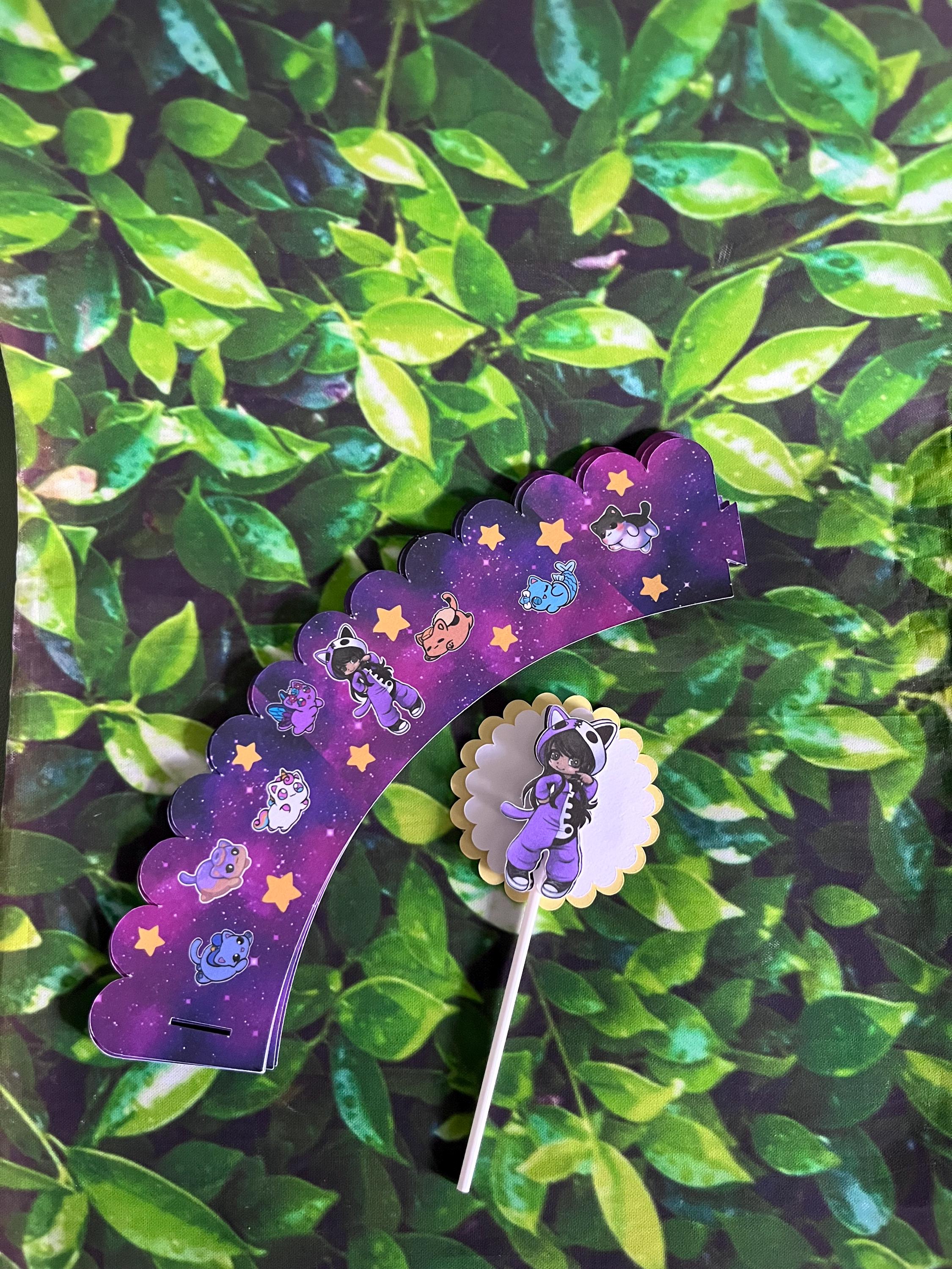 Aphmau Meemeows Cupcake Toppers & Wraps - Etsy