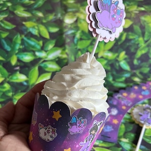 Aphmau Meemeows Cupcake Toppers & Wraps - Etsy