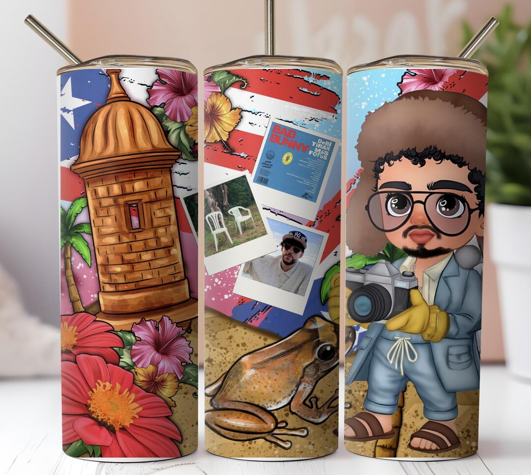 Benito, Bad Bunny, DTMF, Nueva Yol. Inspired 20 Oz Tumblers. - Etsy