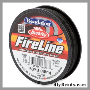 Fireline Bead Weaving Thread (SELECT COLOR/SIZE) - Etsy
