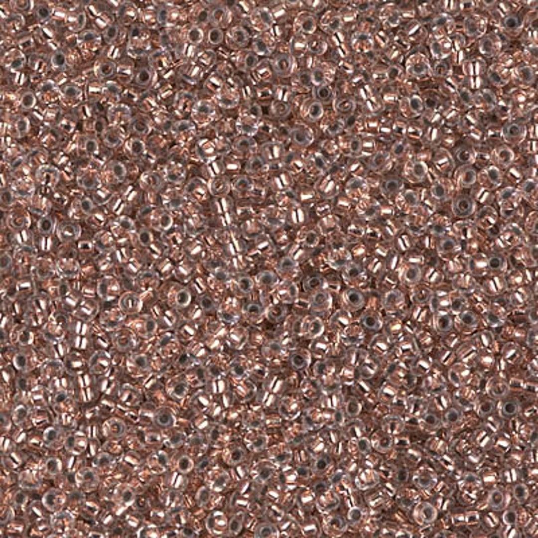 Seed Bead 15-197 Miyuki Seed Beads Size 15/0 Copper Lined Sold 10 Grams ...