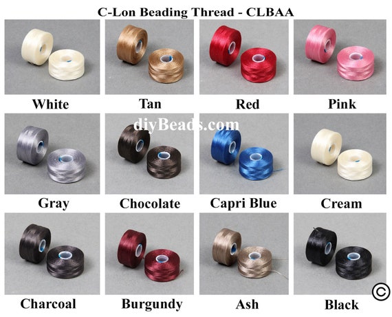 C-lon Nylon Beading Thread CLBAA Size AA Industry Size TEX - Etsy