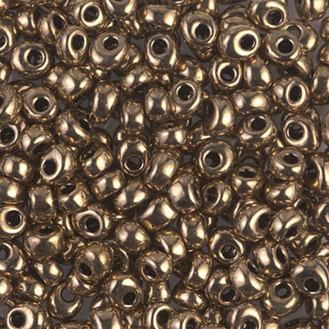 Magatama Bead MA4-457 Miyuki Magatama Beads - Size 4mm - Metallic Dark ...