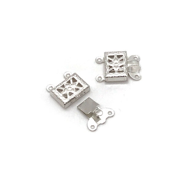 2 Strand Clasp - Etsy