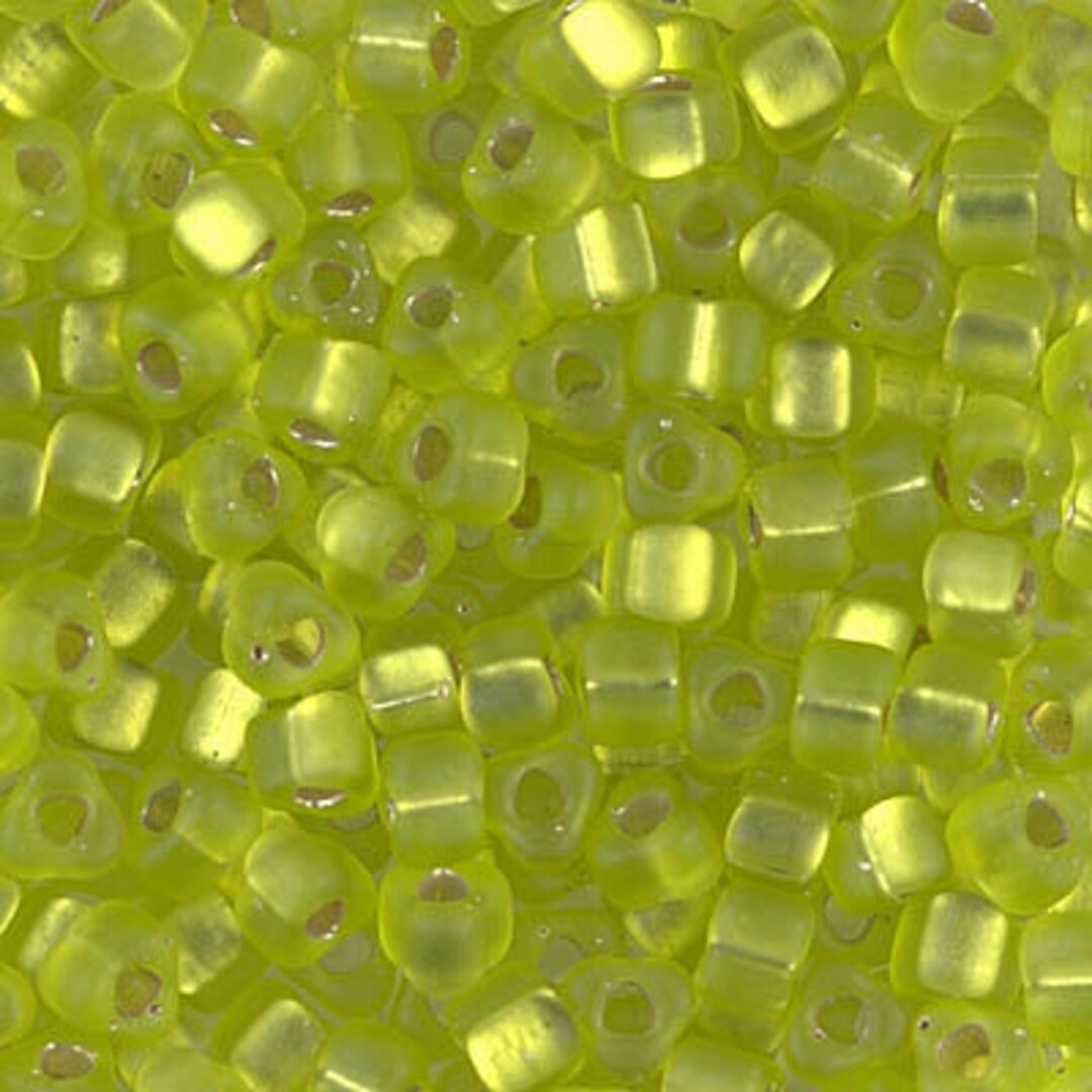 Triangle Bead TR5-1801F Miyuki Triangle Beads Size 5/0 Matte Silver ...