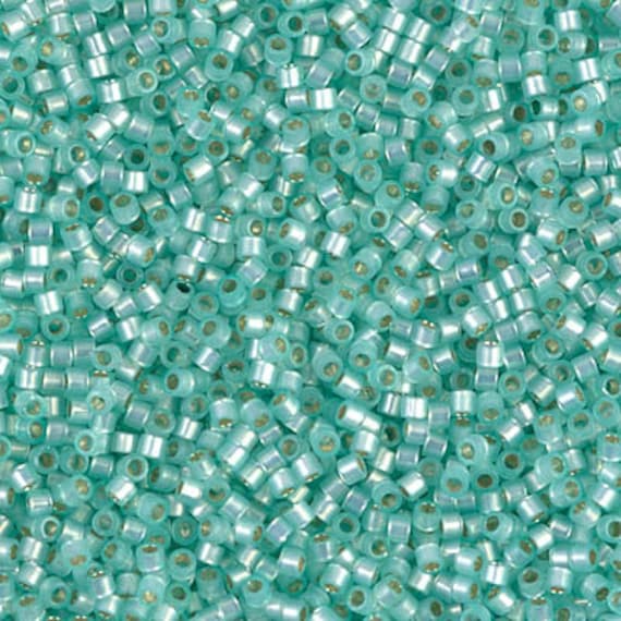 Delica Bead DB0626 Miyuki Delica Beads 11/0 Dyed Light Aqua | Etsy